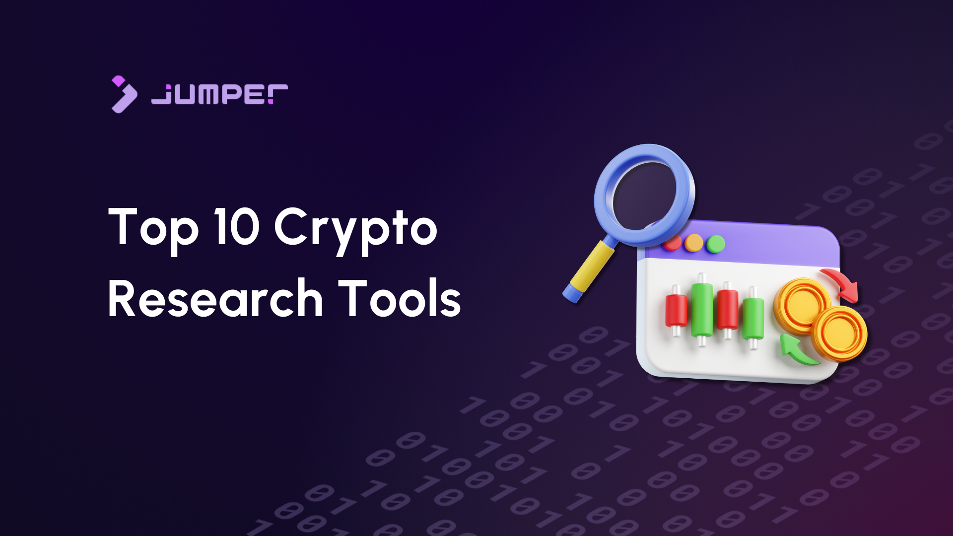 Jumper Learn | Top 10 Crypto Research Tools